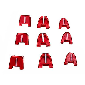(Set of 9) Nose cushion no mar tip Replacement Milwaukee 42-38-0017 (2746-00) nailer,No-Mar Pad Kit For M18 battery nailers/staplers