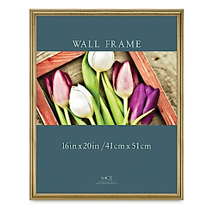 MCS 16x20 Inch Renaissance Poster Frame, Gold (59560),Golden