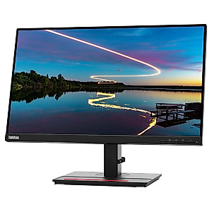 Lenovo ThinkVision E24q-20 23.8" WQHD WLED LCD Monitor - 16:9 - Raven Black