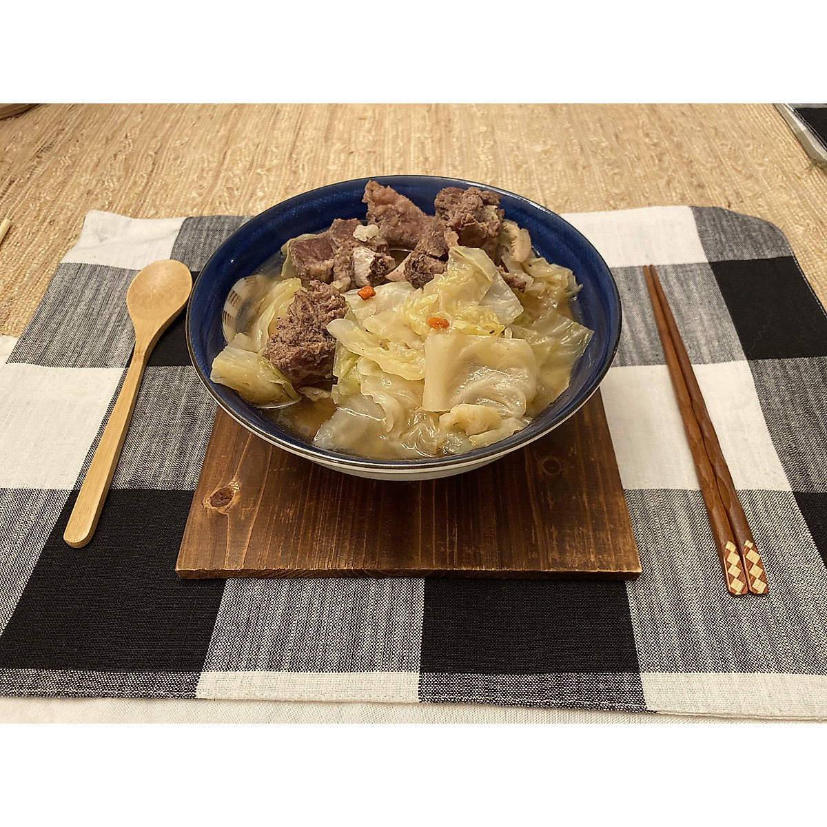 JapanBargain 4515, Bamboo Chopsticks Reusable Japanese Chinese Korean Wood Chop Sticks Hair Sticks 5 Pair Gift Boxed Set Dishwasher Safe (Brown)