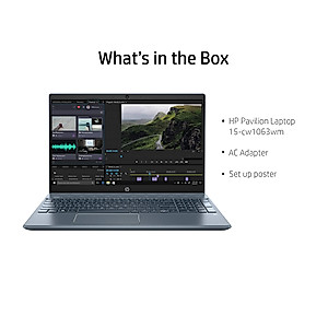2022 HP Pavilion 15.6" FHD IPS Laptop PC Quad-Core AMD Ryzen 5 3500U 20GB RAM DDR4 512GB M.2 SSD+1TB HDD AMD Radeon Vega 8 HDMI USB-C RJ-45 WIFI Bluetooth Webcam Windows 10 Pro w/RE 32GB USB 3.0 Drive