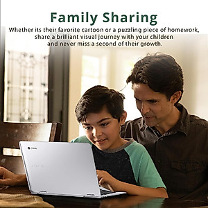 SAMSUNG Plus V2 2 in 1 12.2" FHD Touchscreen Chromebook Laptop Student, Intel Celeron 3965Y, 4GB RAM, 64GB eMMC, Wi-Fi, Bluetooth, Zoom Meeting, Stylus Pen, Wireless Mouse, Chrome OS, GM Accessory