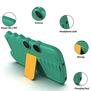 YQSAVIOR 7 inch Tablet for Kids, Android 11.0 Kids Tablet 16GB ROM Tablets WiFi Tableta, Dual Camera, Educational, Games, Parental Control Kids Tablet (Green)