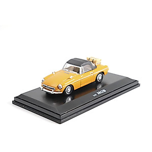 Motor city classics 1:43 MGB (Soft Top) Dahial Yellow - Optimum Diecast