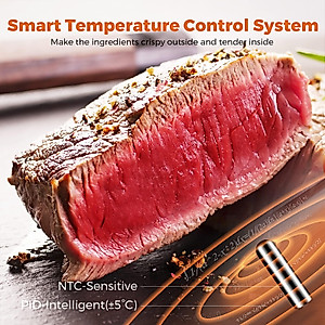 Air Fryer Toaster Oven 16-Quart, TINTALK 10-in-1 Airfryer Oven Combo - 1700W Large Air fryer Convection Oven, Countertop Combo with 9 Accessories Rotisserie | Dehydrator