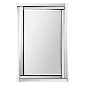 Ren-Wil MT1285 Ava Wall Mount Mirror by Jonathan Wilner, 35 by 24-Inch