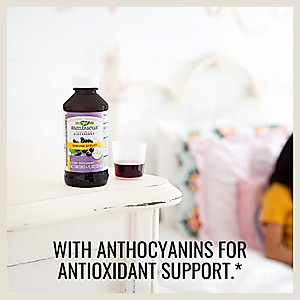 Nature's Way Sambucus Elderberry Immune Syrup for Kids with Echinacea & Propolis, Immune Support*, Berry Flavored, 4 Fl. Oz.