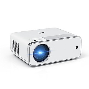 Artlii Enjoy4 Mini Projector 5G WiFi and Bluetooth, Native 1080P 210 ANSI Portable Projector for Outdoor and Indoor Use, Movie Projector Compatible with iOS, Android, Xbox, PS5, TV Stick, HDMI