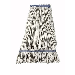 Winco Yarn Mop Head, 24-Ounce, 4 Ply Loop End, White , medium - MOP-24W