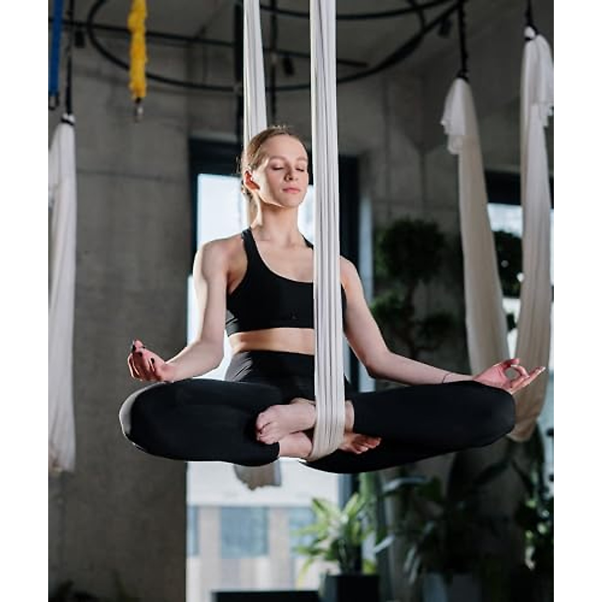 GAYHAY 3 Pack Leggings for Women - High Waisted Tummy Control Workout Yoga Pants Gym Running Activewear Compression Black Leggings