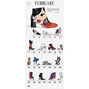 365 Days of Shoes Picture-A-Day Wall Calendar 2021