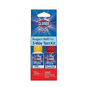 Clorox Pool&Spa 79300CLX Refill Solutions, Multi, 0.5 Fl Oz (Pack of 2)