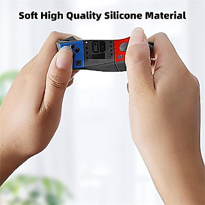 [3 in 1] Case Compatible with Sony WF-1000XM5 with Keychain, Soft Silicone Anime Cartoon Games Console Shockproof Protective with Cleaning Kit for Man