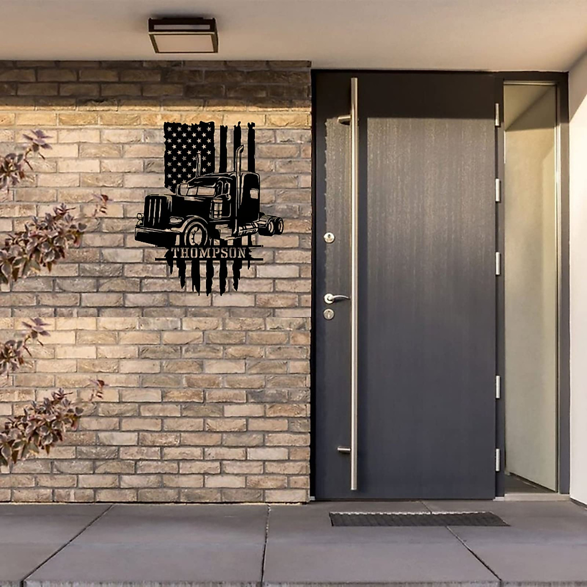 Custom Truck Metal Wall Sign - Personalized Truck Metal Wall Art - Truck Metal Wall Decor - Truck Home Decor - Gift for Him - Indoor Signs