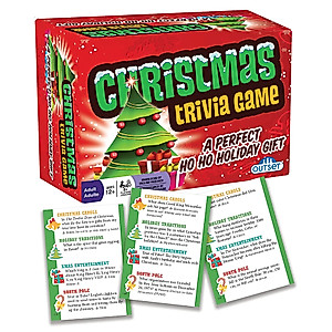 Christmas Trivia Game - a Perfect Ho-Ho Contains Over 200 Cards - Great Party Game for Ages 12 and up by Outset
