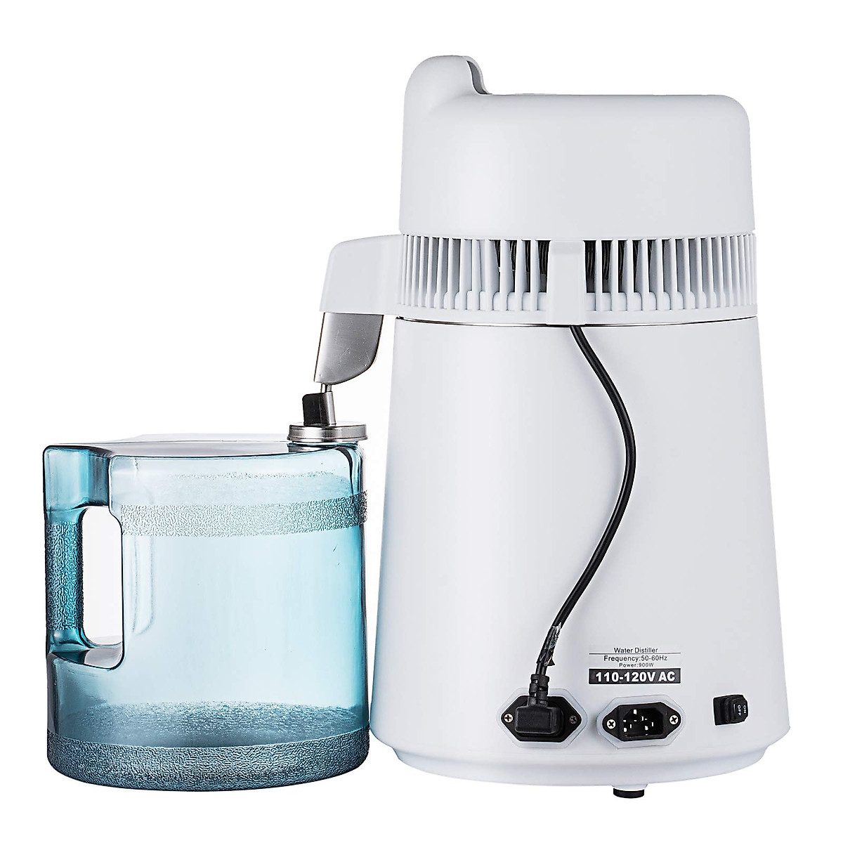 SmarketBuy 1.58 Gallon Water Distiller Home Countertop Water Distillation Purifier All Stainless Steel Internal Water Distillation Kit