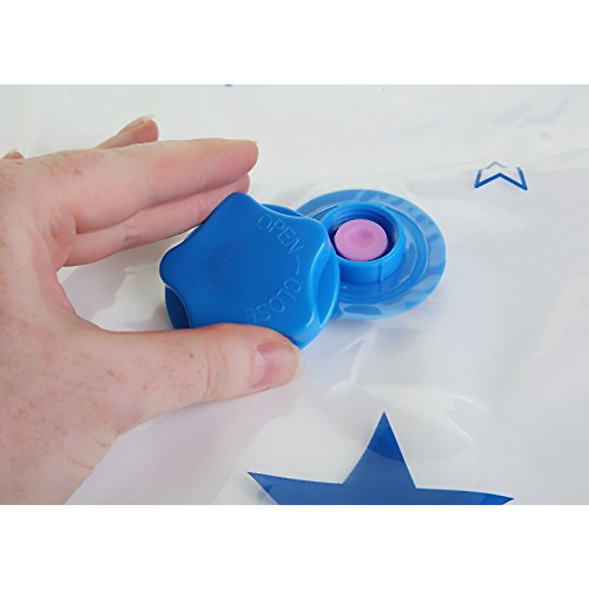 Axii Strong Vacuum Space Saver Storage Bags, Set of 5, 2 Sizes Thicker at .08 mm