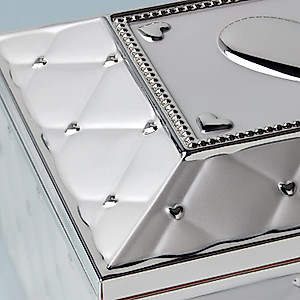 Lenox Personalized Childhood Memories African American Ballerina Jewelry Box, Custom Engraved Musical Jewelry Organizer, My First Jewelry Box for Kids, Children, Little Girls