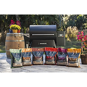 Traeger Grills Apple 100% All-Natural Wood Pellets for Smokers and Pellet Grills, BBQ, Bake, Roast, and Grill, 20 lb. Bag