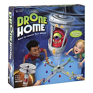Drone Home -- First Ever Game With a Real, Flying Drone -- Great, Family Fun! -- For 2-4 Players -- Ages 8+