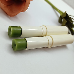 2PC Lip care Of Lips Pink Fresh Lightening Bleaching Cream Treatment Remove Dark Smoke Lips lip oil Green 2 Count (Pack of 1)