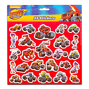 Blaze and the Monster Machines Backpack Set - Bundle with Blaze Backpack, Lunch Box, Drawstring Bag, Pencil Case, Stickers, More | Blaze School Supplies