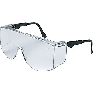 MCR TC110 Crews Tacoma Lightweight Safety Glasses Clear lens, 1 Pair