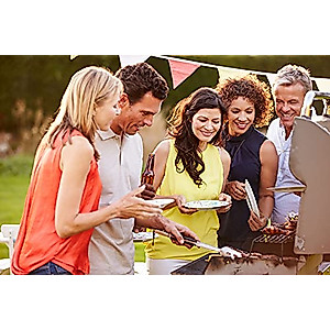 Metal Skewers for Grilling,Kabob Skewers,Flat BBQ Barbecue Skewer,Grilling Skewers Set,Reusable BBQ (14" skewers(12 pack))