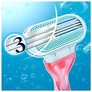 Gillette Venus Treasures Disposable Women's Razors, 6 Count