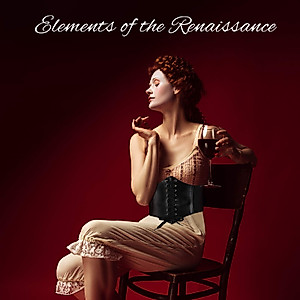 Geyoga 2 Pieces Corset Belt for Women Wide Elastic Waistband Waist Belt for Women Fits Waist 26-36 Inch(Black, White)