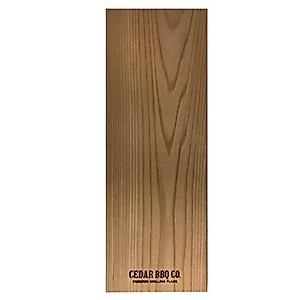 Cedar BBQ Premium Cedar Grilling Planks - 2 Piece Set - 5.5" x 15" - Western Red Cedar - Perfect Smoky Cedar Flavor
