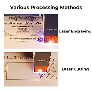 xTool Selected Mahogany Plywood 30 PCS, 1/8" Thin Wood Sheets 12" x 12" A/B Grade Mahogany Wood for Crafts, Laser Cutting & Engraving, Unfinished Wood Pieces for Crafts & for DIY Decorations