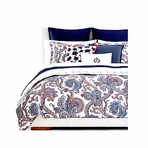 Lauren Ralph Lauren Carter Multi Paisley 3 Pc King Duvet Cover Set (King)