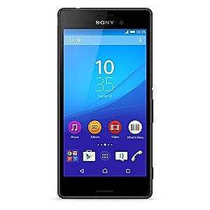 Sony Xperia M4 Aqua 16GB GSM/LTE Unlocked Cell Phone - Black (U.S. Warranty)
