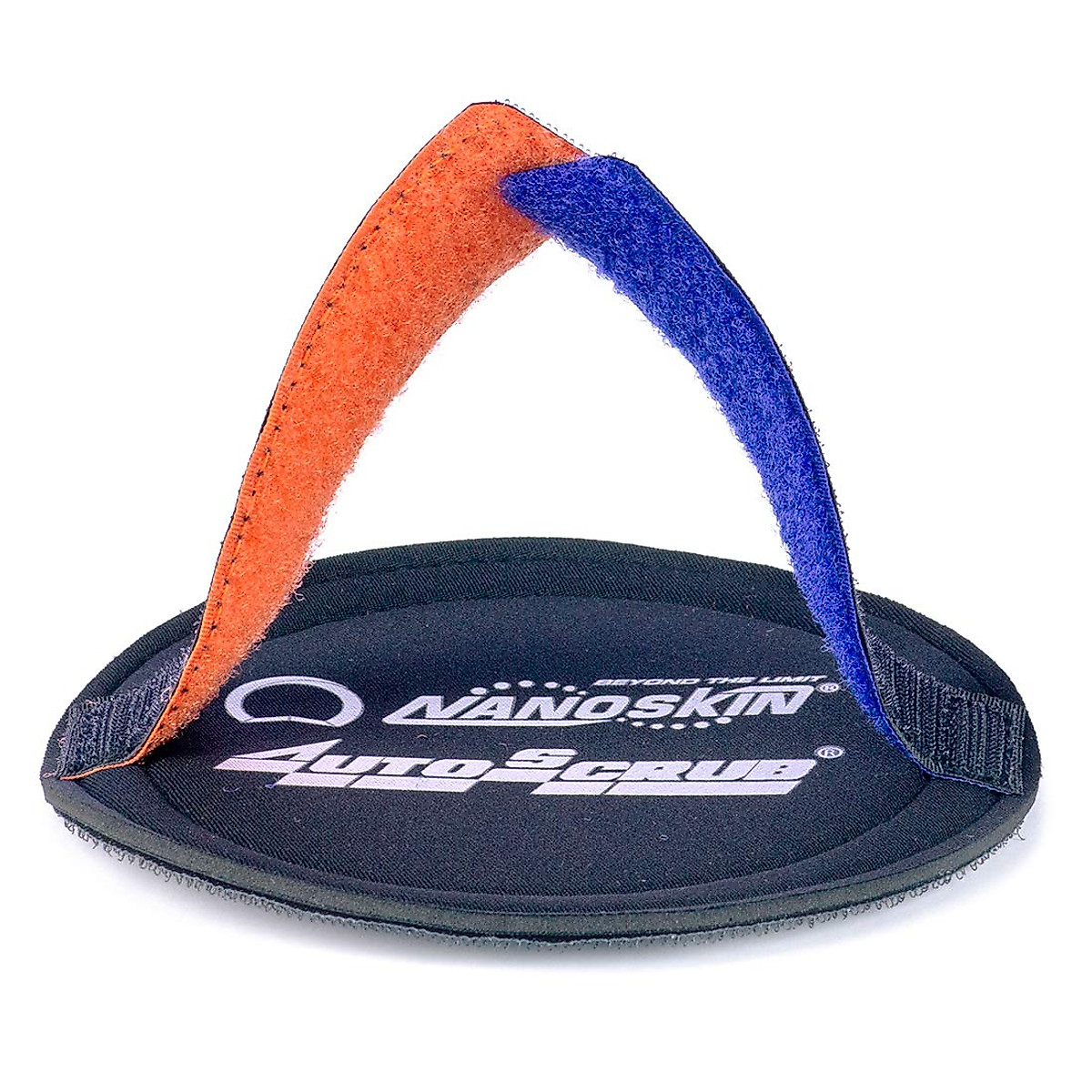 Nanoskin 5-3/4" Hand Strap Applicator for 6" AUTOSCRUB Foam Pad [AS-007], Black