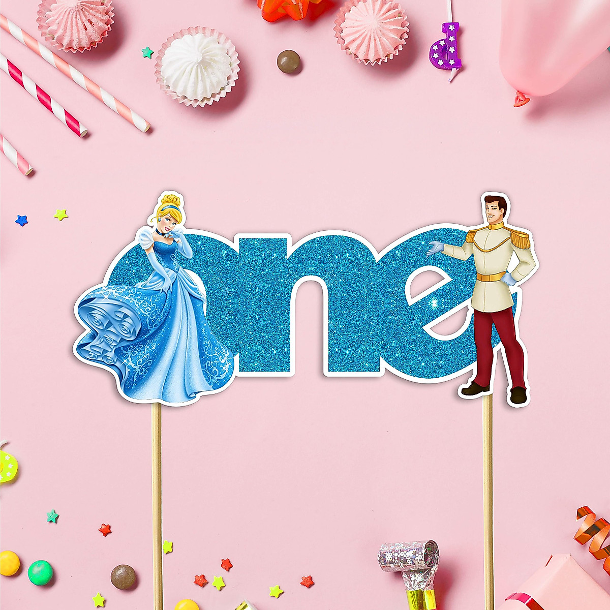 Seyal® Cinderela One cake topper