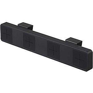 Yamazaki Push Dish Home Self Adhesive Plastic | Towel Holder, One Size, Black