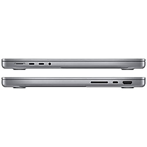 Apple MacBook Pro 14" with Liquid Retina XDR Display, M1 Pro Chip with 10-Core CPU and 16-Core GPU, 16GB Memory, 512GB SSD, Space Gray, Late 2021