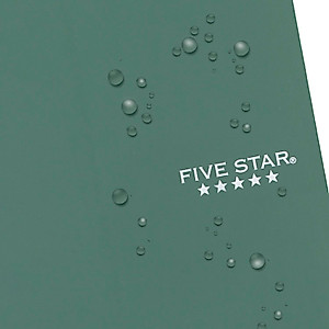 Five Star Personal Spiral Notebook, 1-Subject, College Ruled Paper, 7" x 4-3/8", Small Size, 100 Sheets, Seaglass Green (450022CH1)