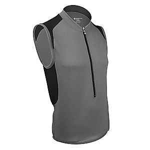 AERO|TECH|DESIGNS | Men's PRO Sleeveless Cycling Jersey | Large | Charcoal
