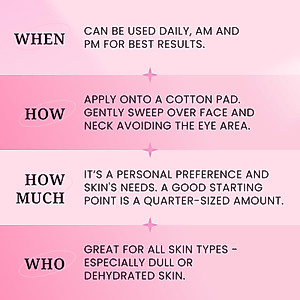 Amarose Rose Water Spray for Face - Revitalizing, Facial Toner - Rose Water for Face - Rose Water Toner - All Skin Types - Hydrating Toner - Rosewater, Face Spray, Face Mist with Hyaluronic Acid