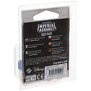 Star Wars Imperial Assault Board Game DICE PACK - Epic Sci-Fi Miniatures Strategy Game for Kids and Adults, Ages 14+, 1-5 Players, 1-2 Hour Playtime, Made by Fantasy Flight Games