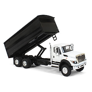 International Harvester 1/64 White & Black International Workstar Grain Truck with Tandem Axle 51422-A
