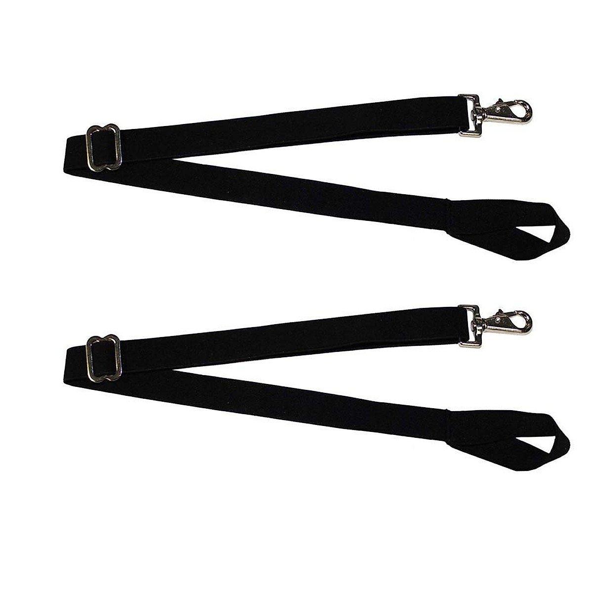Derby Originals Premium Pair of Removable Universal Elastic Leg Straps for Miniature Horse Blankets - Featuring a Loop End Safety Design and Premium Swivel Snaps
