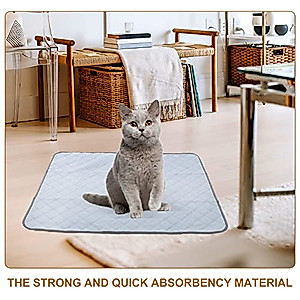 PATKAW Guinea Pig Cage Liner Washable Reusable Small Animals Pee Pads Highly Absorbent Hamster Bedding Pet Training Pads for Small Animals Hamsters