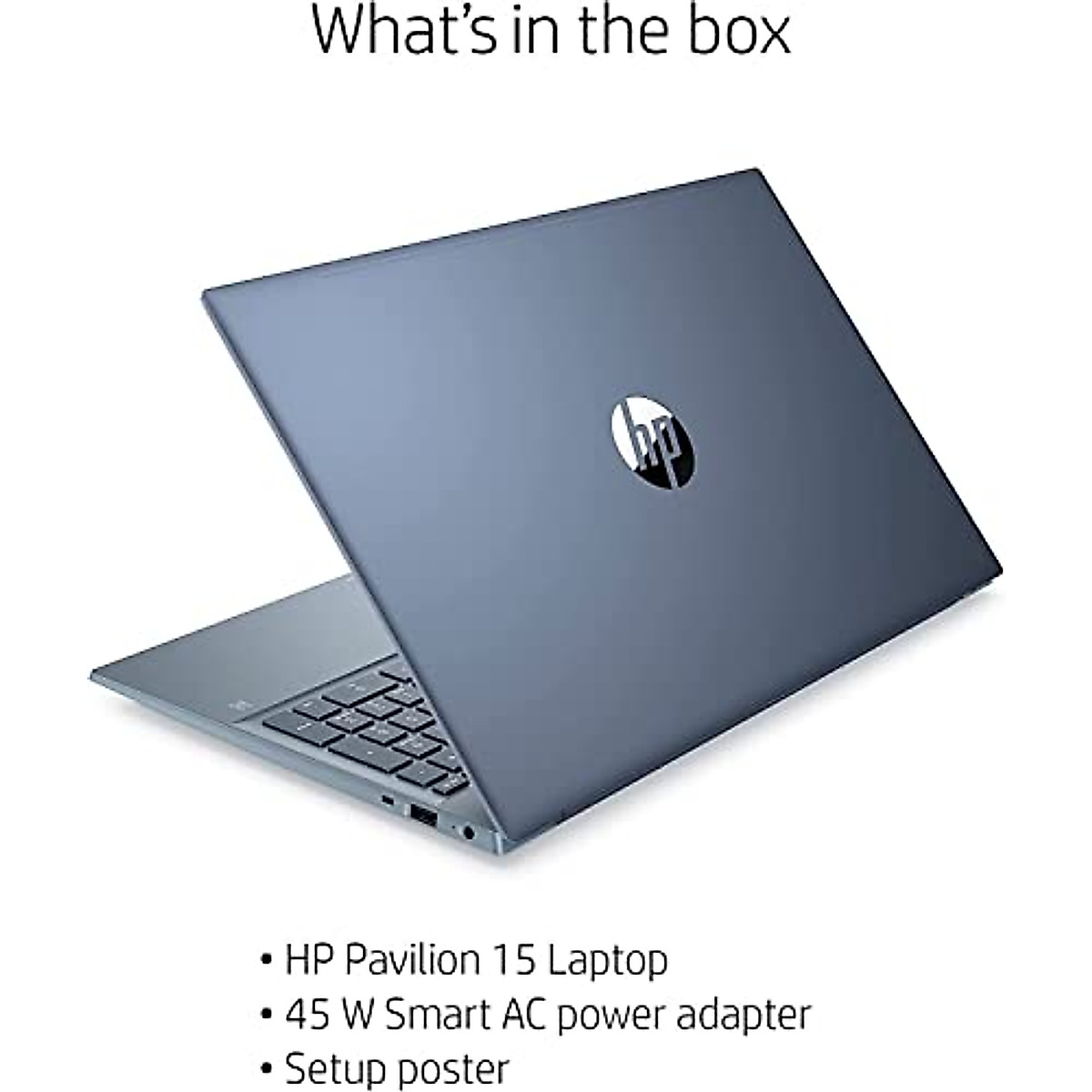 2022 Newest HP Pavilion 15.6inch FHD 1080P IPS Laptop, 8-Core AMD Ryzen 7-5700U(Up to 4.3GHz, Beat i7-1180G7), 8GB RAM, 512GB NVMe SSD, Numpad, HDMI, WiFi, USB-A&C,Audio by B&O, Win11 Horizon Blue