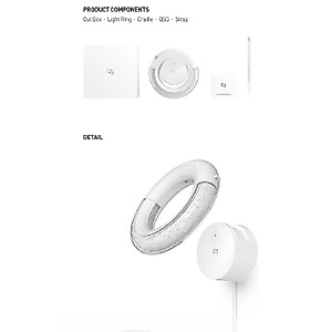 KPOPINTOUCH ITZY Official Light Ring with Wrist Strap Fan Cheering Lightstick for K-Pop Idol Concert Lightup Lighting Merchandise