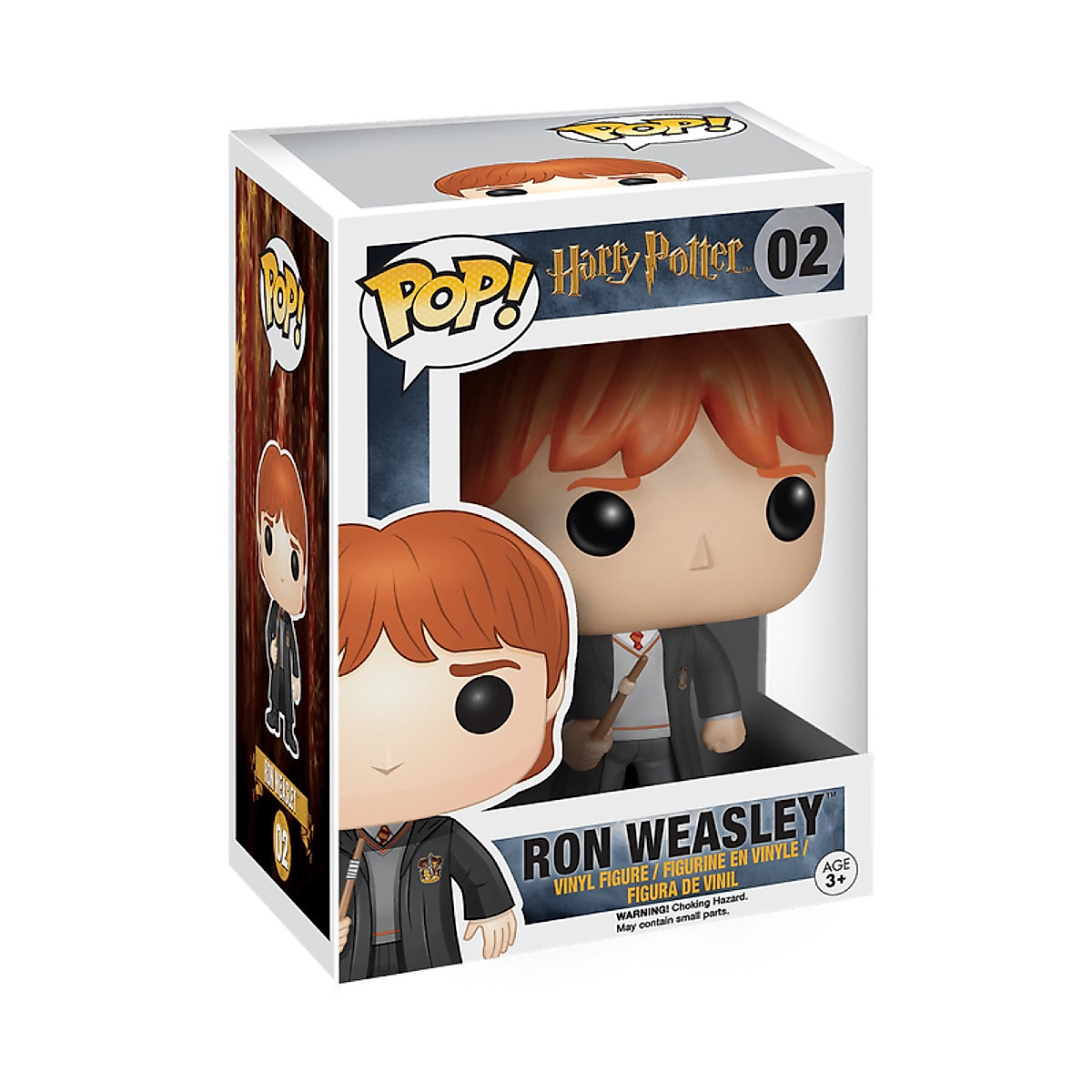 Funko Harry Potter POP! Movie Vinyl Collectors Set: Harry Potter, Ron Weasley & Hermione Action Figure