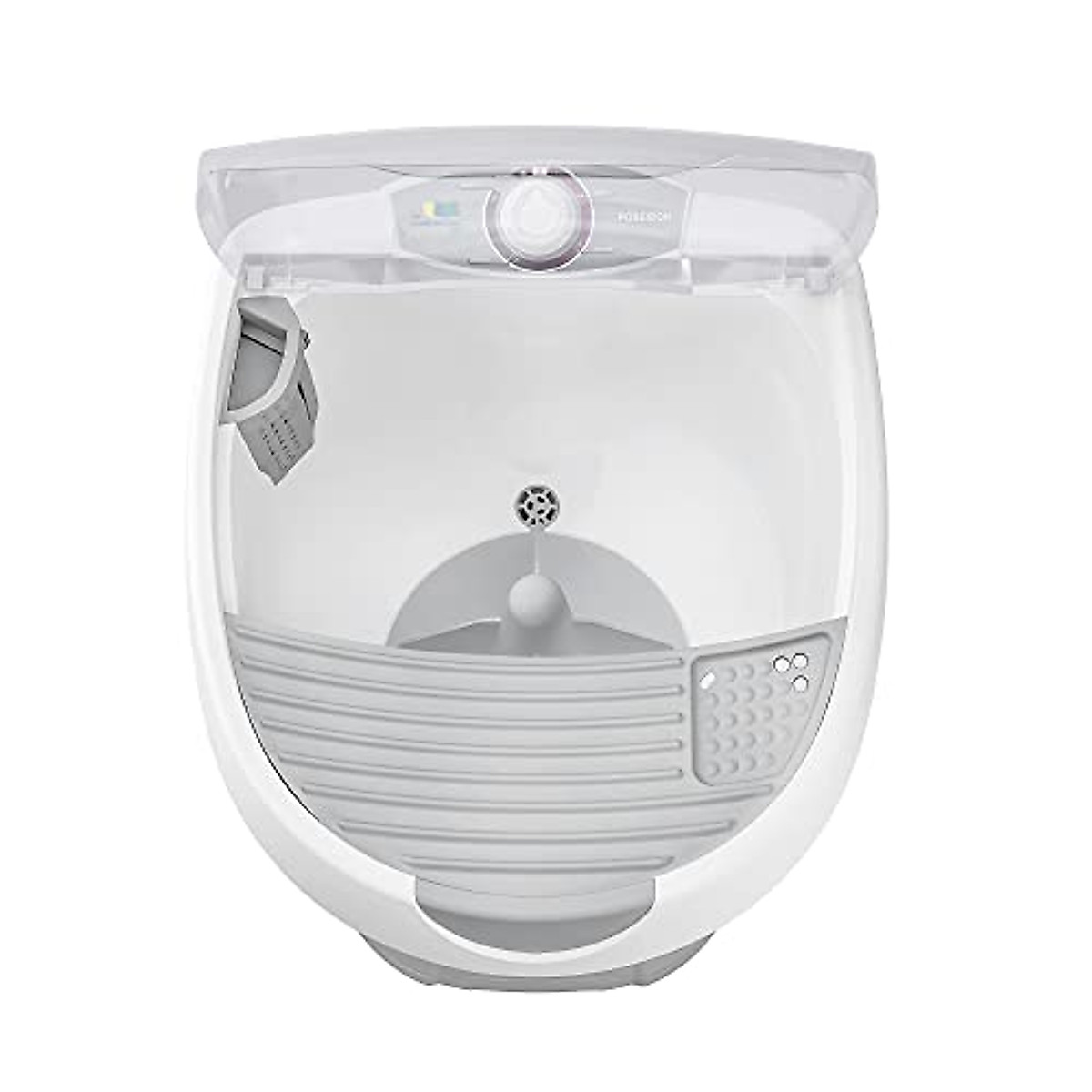 The Laundry Alternative Poseidon Portable Washer - Small Washing Machine for Apartment Living & RV Travel with Real Agitator & Innovative Foldable Design - Compact Washer Ideal for Limited Spaces