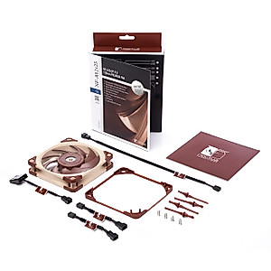 Noctua NF-A12x25 FLX, Premium Quiet Fan, 3-Pin (120mm, Brown)